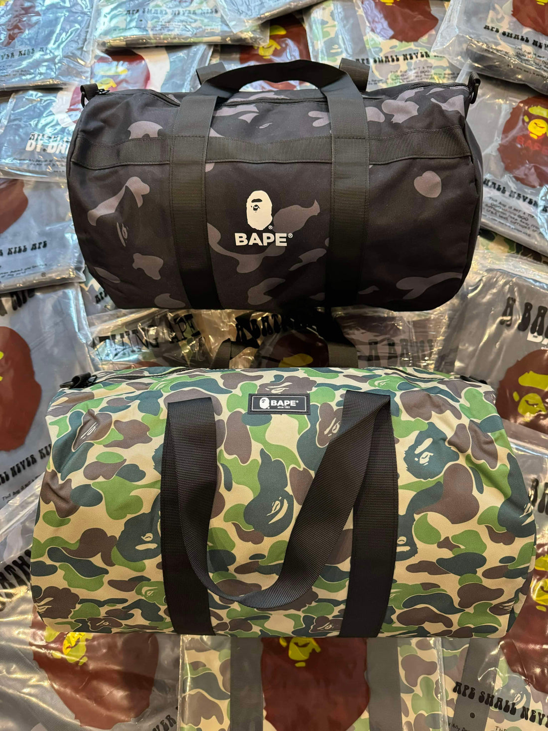 BAPE Wholesale Bundle Box | x25 Authentic BAPE Bags for Resellers ...