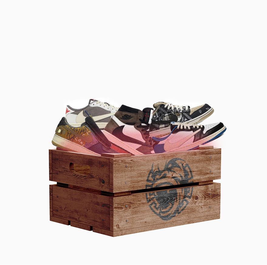 Travis Scott Sneaker Mystery Box | Travis Scott Sneakers & Rare Collab ...