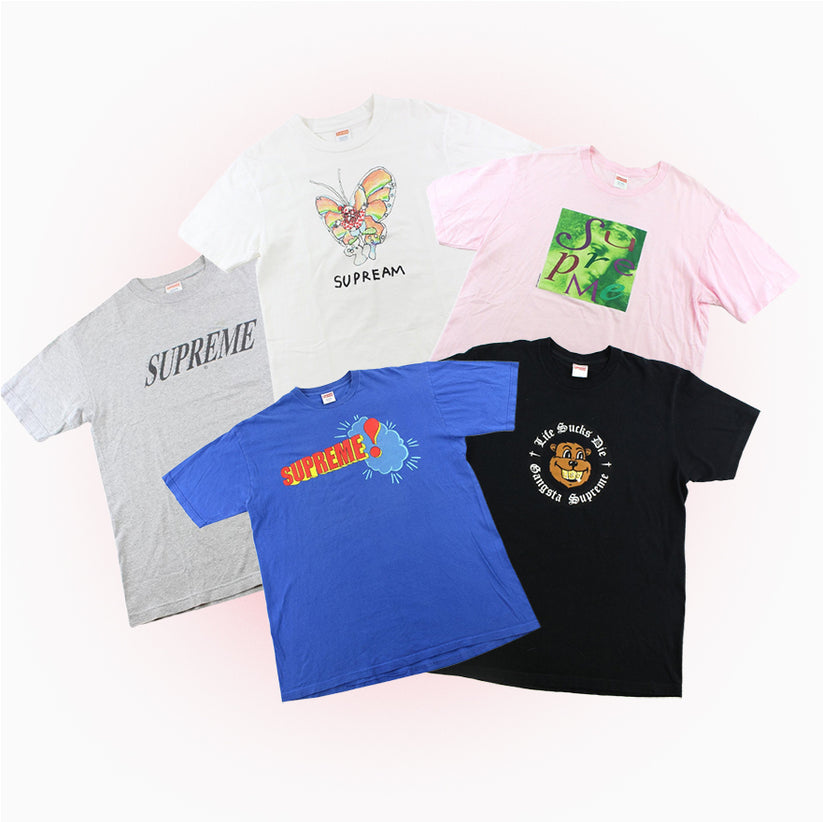 Supreme Tees Wholesale Bundle | Authentic Supreme Graphic Tee – SARUGENERAL