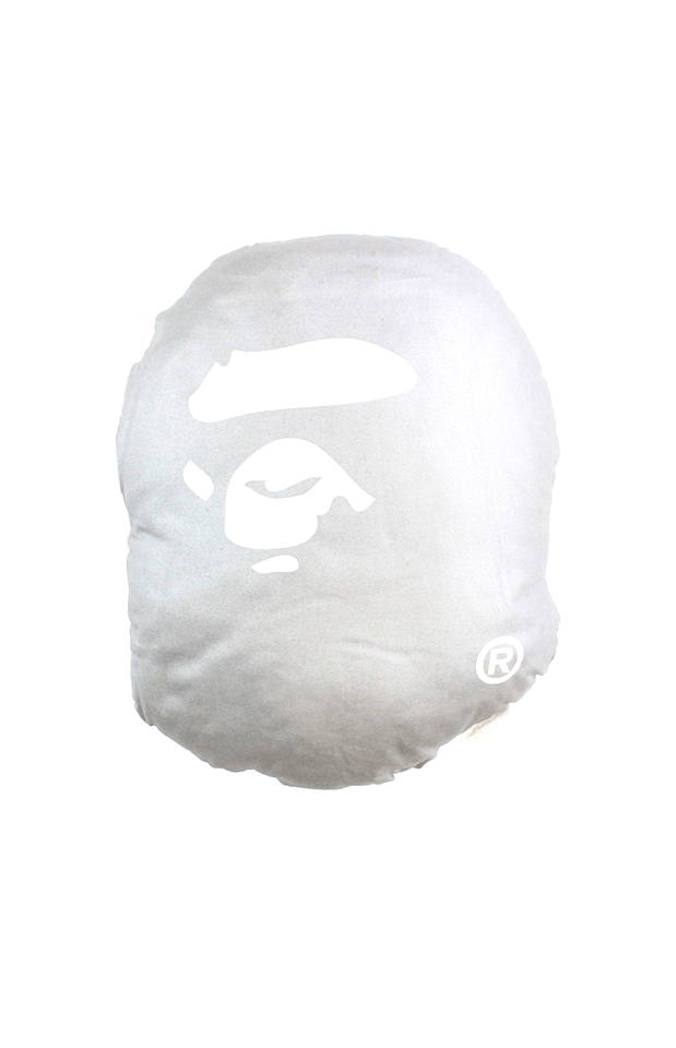 Bape Silver Ape Head Logo Pillow – SARUGENERAL