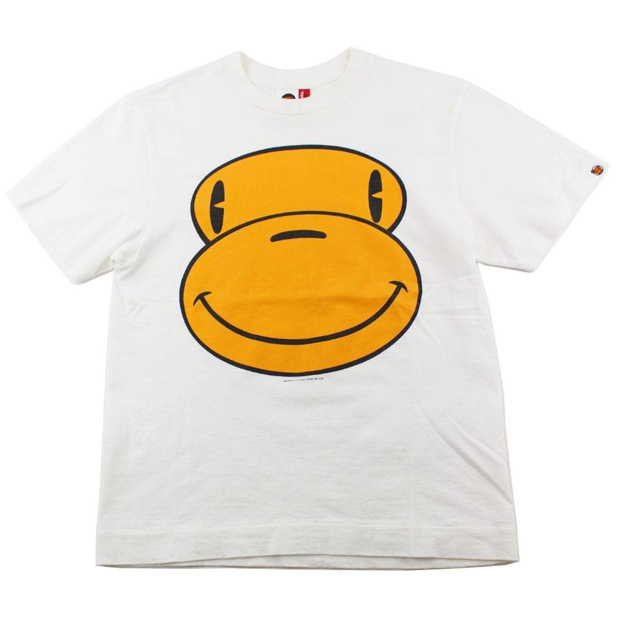 Bape Milo Smiley Face Tee White – SARUGENERAL
