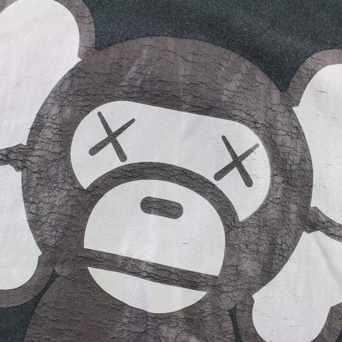 Bape x Kaws Baby Milo Figure Crewneck Black – SARUGENERAL