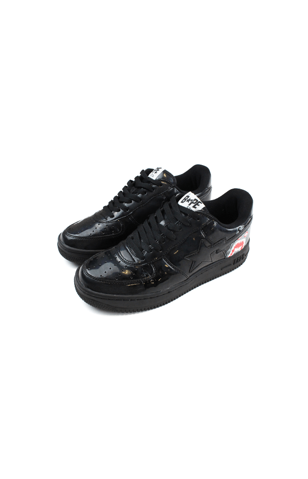Bapesta tiger Black Patent Leather – SARUGENERAL
