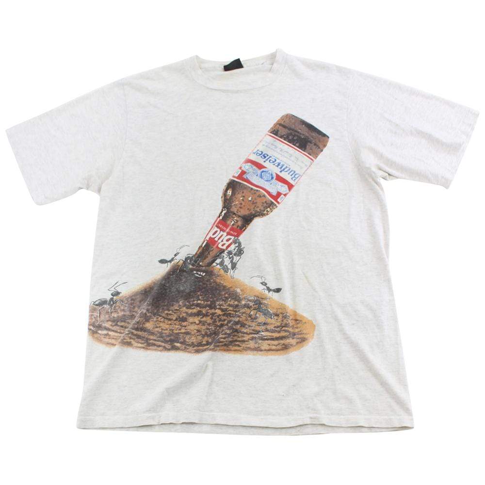Budweiser Ants Graphic Tee Grey – SARUGENERAL