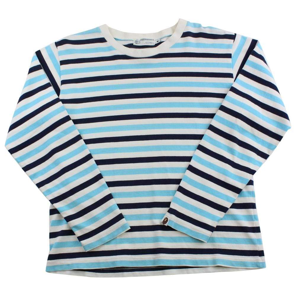 Bape Blue Striped LS – SARUGENERAL