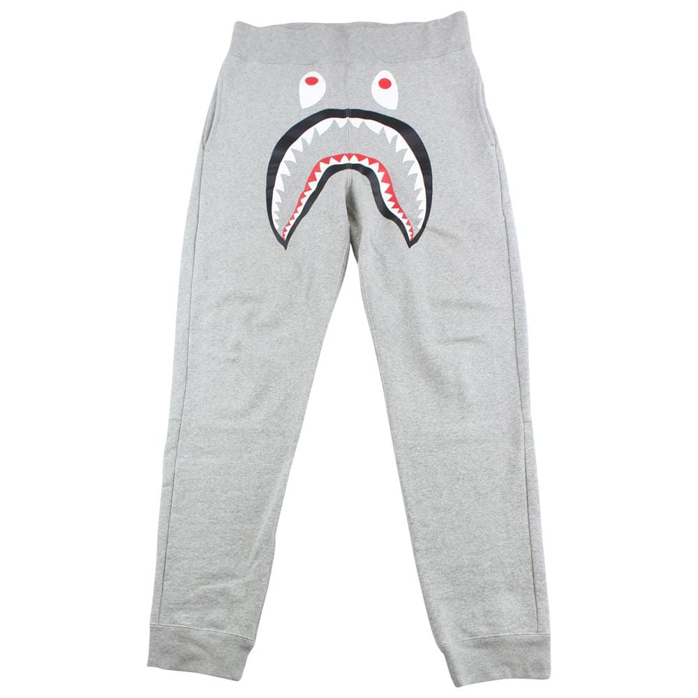 Bape Shark Face Joggers Grey – SARUGENERAL