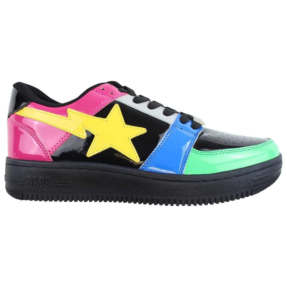 bapesta black multi patch – SARUGENERAL