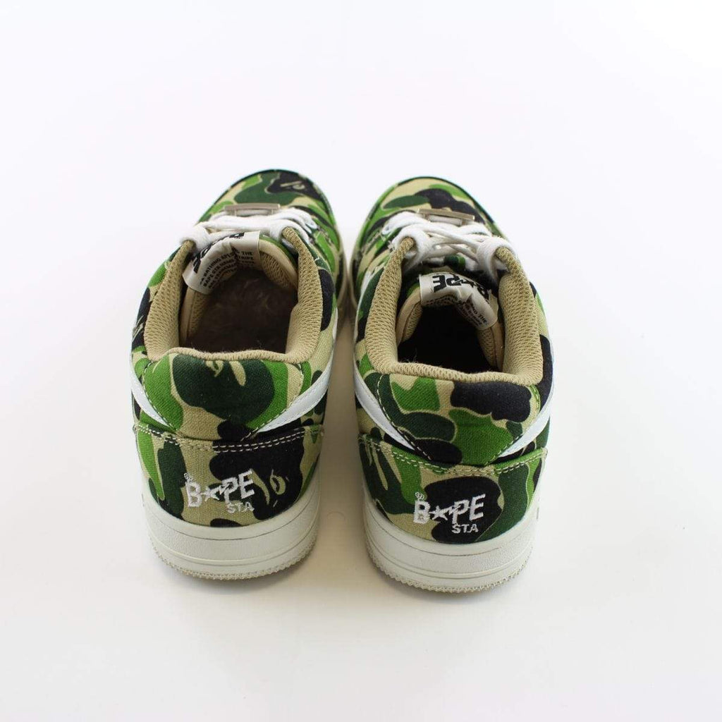 Bapesta White Sta ABC Green Camo | SARUGENERAL