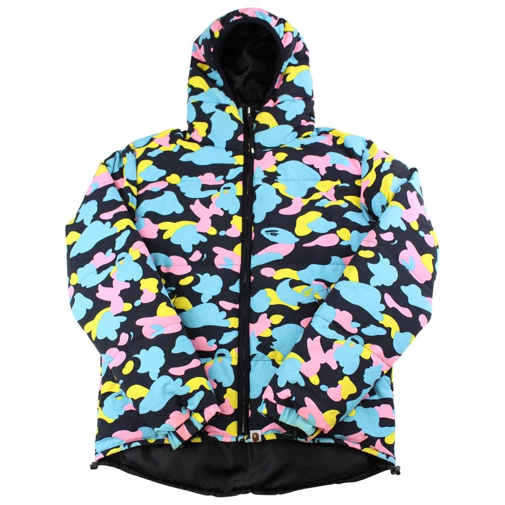 Bape multi camo puffer jacket 2005-06 – SARUGENERAL
