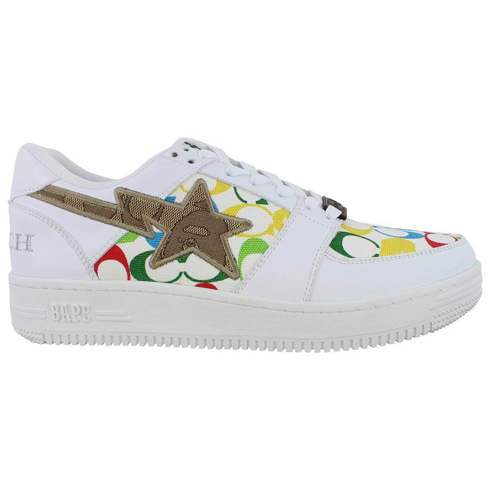 Bapesta x Coach Multicolour White – SARUGENERAL