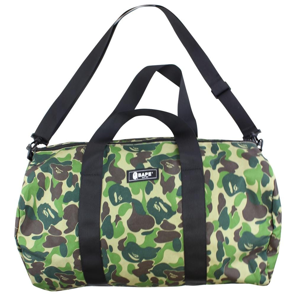 bape abc green camo duffle bag – SARUGENERAL